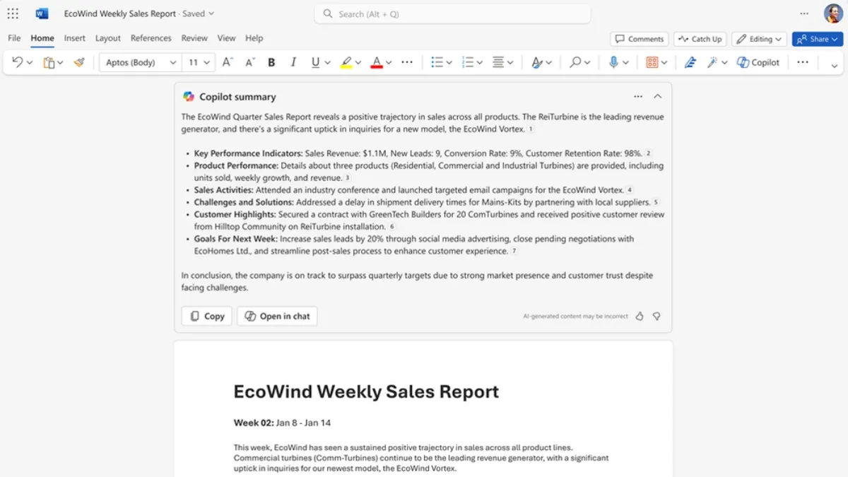 Microsoft Word Can Now Summarise Long Documents Automatically With Copilot AI; All You Need To Know